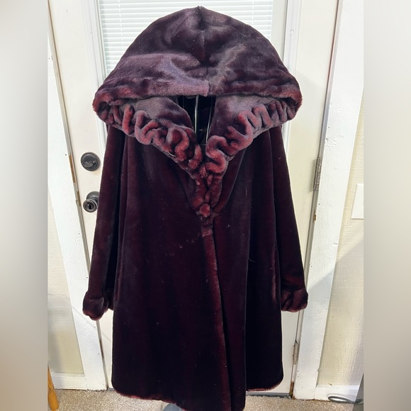 Aloine Studio | Jackets & Coats | Vintage Alpine Studio Deep Cherry Red ...